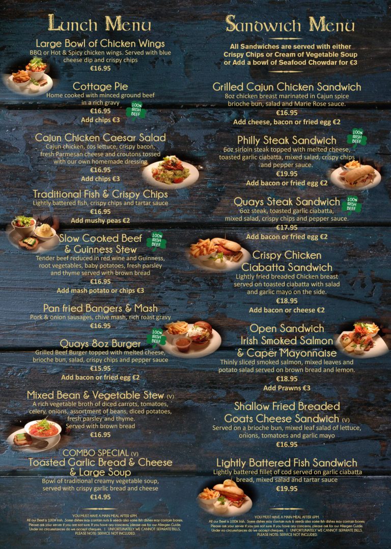 Lunch Menu