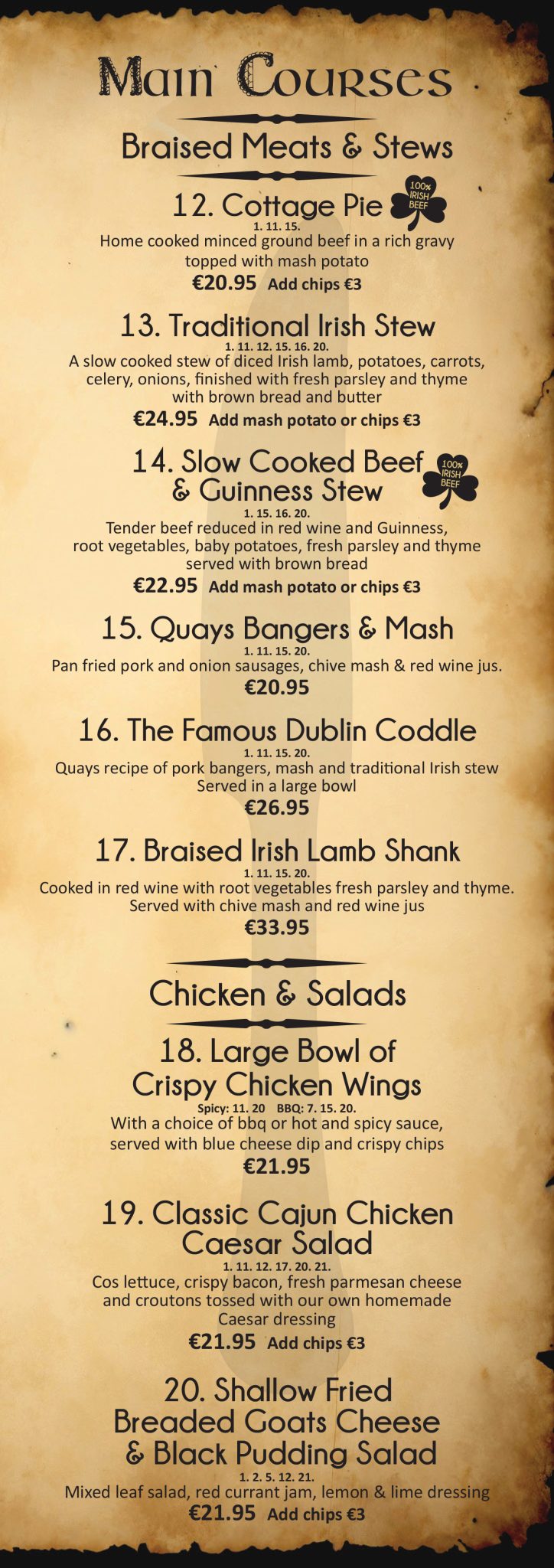 Main Courses